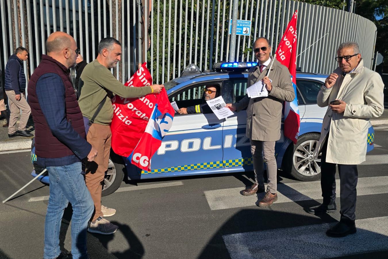 Silp Cgil: forte partecipazione per la polizia stradale