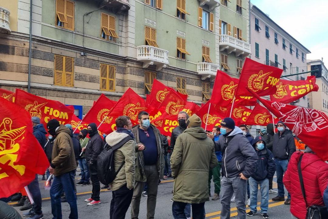 Trevisan (Fiom): con lo sciopero e il corteo di Genova prende avvio la ...