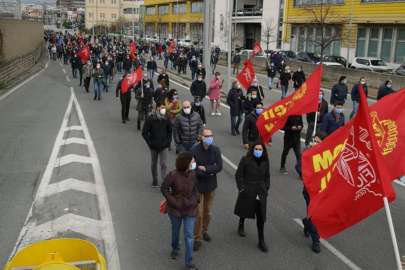 Genova, Ansaldo nucleare, Fiom primo sindacato