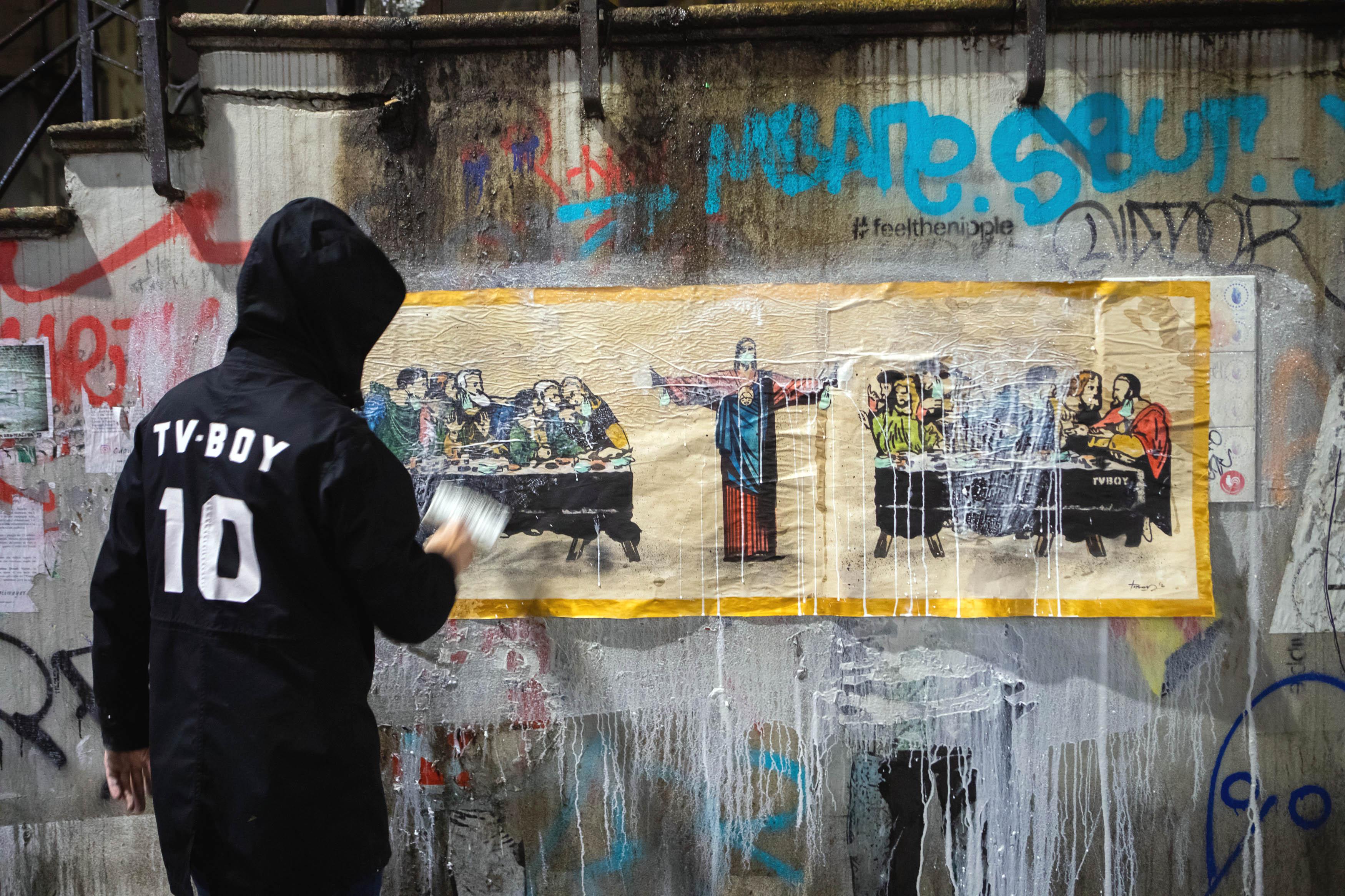 Tvboy, profeta della street art